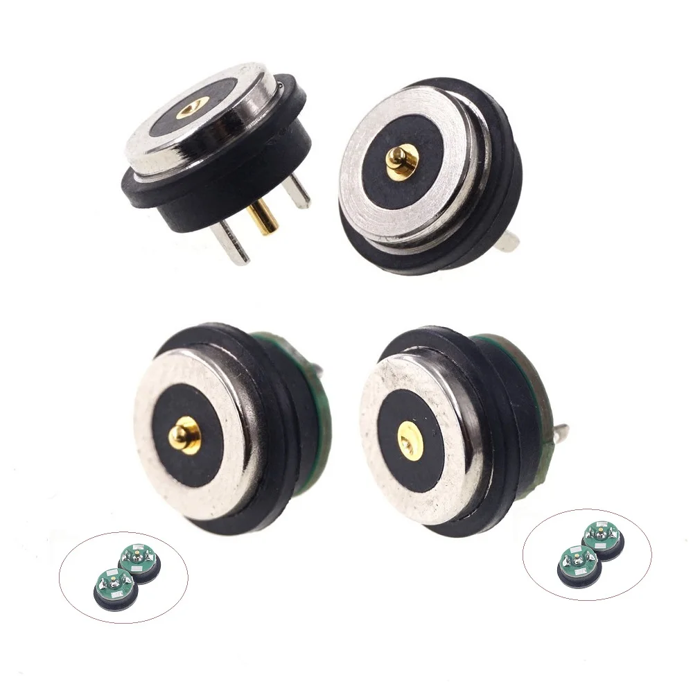 1 Piece Hight Current Pogo Pin Magnetic Connector Spring Loaded Power ...