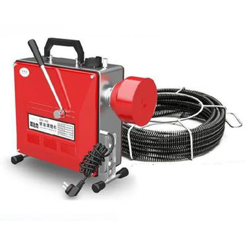 2200W GQ-150 Electric Pipe Dredge Machine Professional Household Sewer ...
