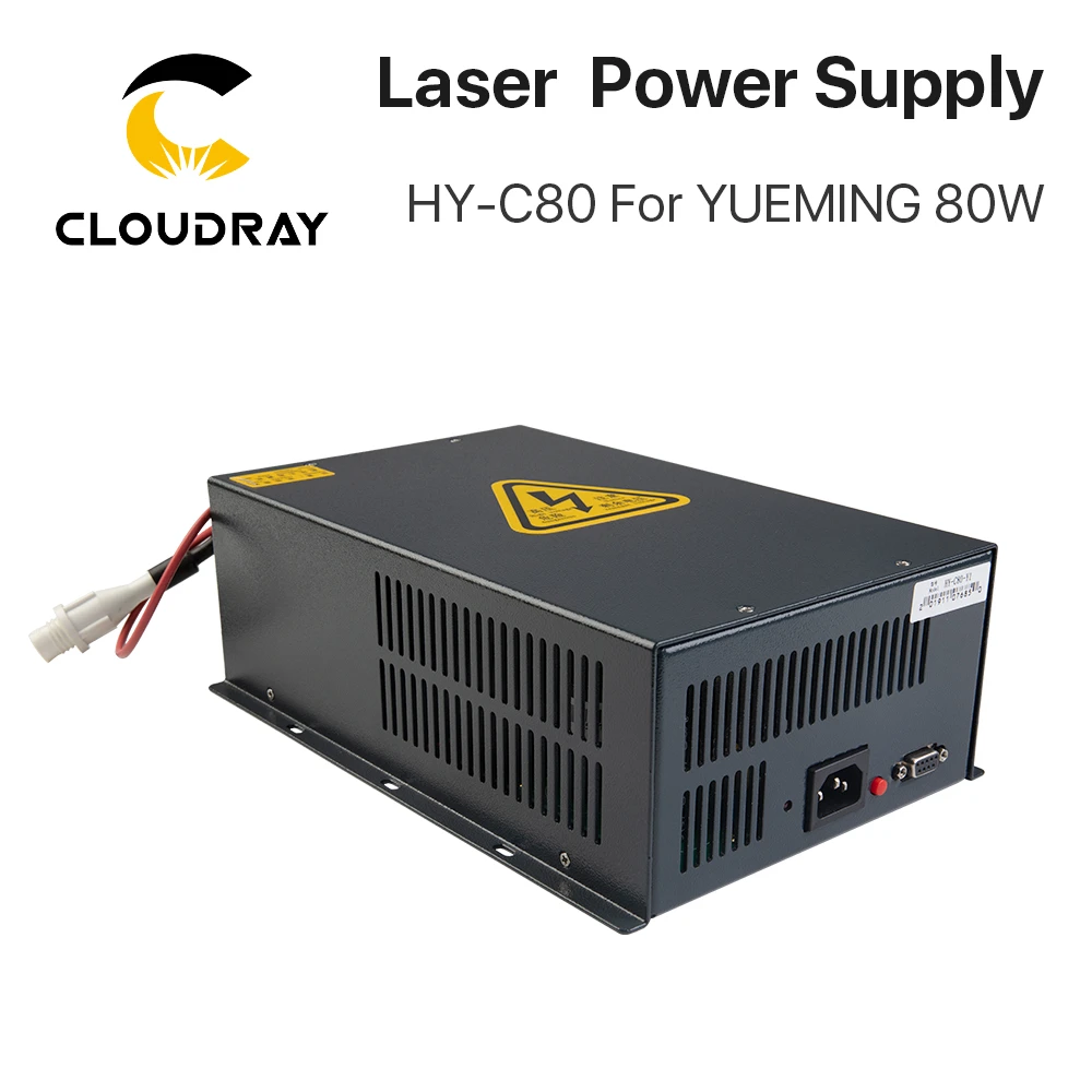 Cloudray Hy-c80 Co2 Laser Power Supply 80w For Yueming Engraving / Cutting Machine - Woodworking ...