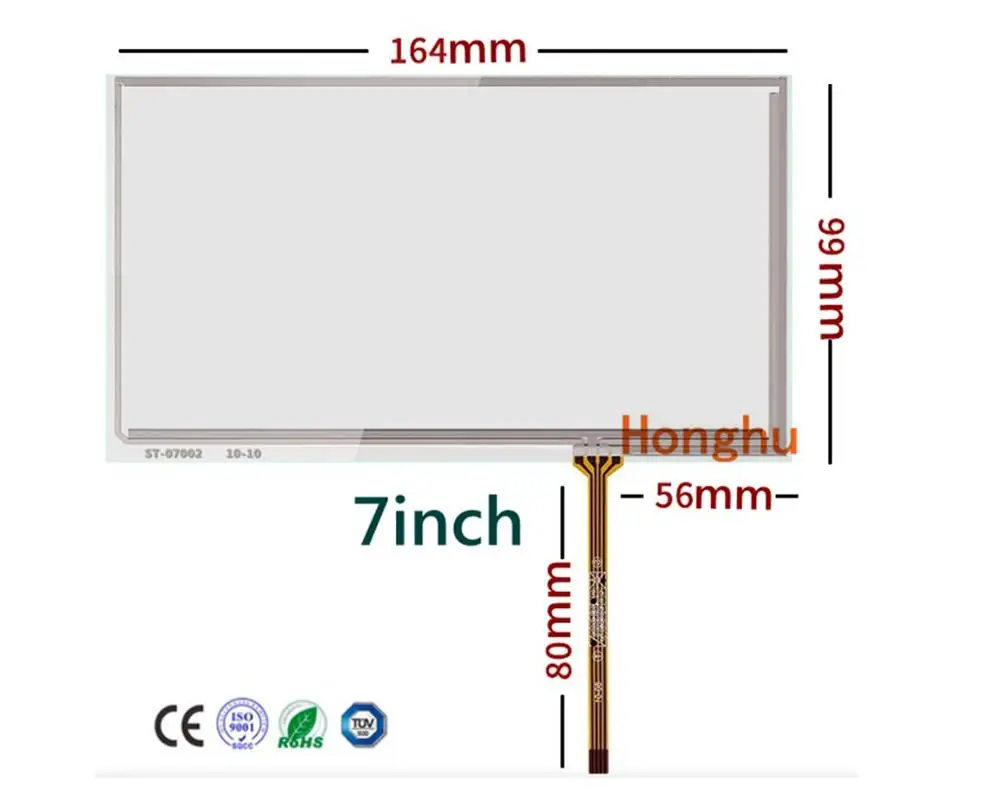 7 inch touch screen industrial with AT070TN94 AT070TN92 90 ...