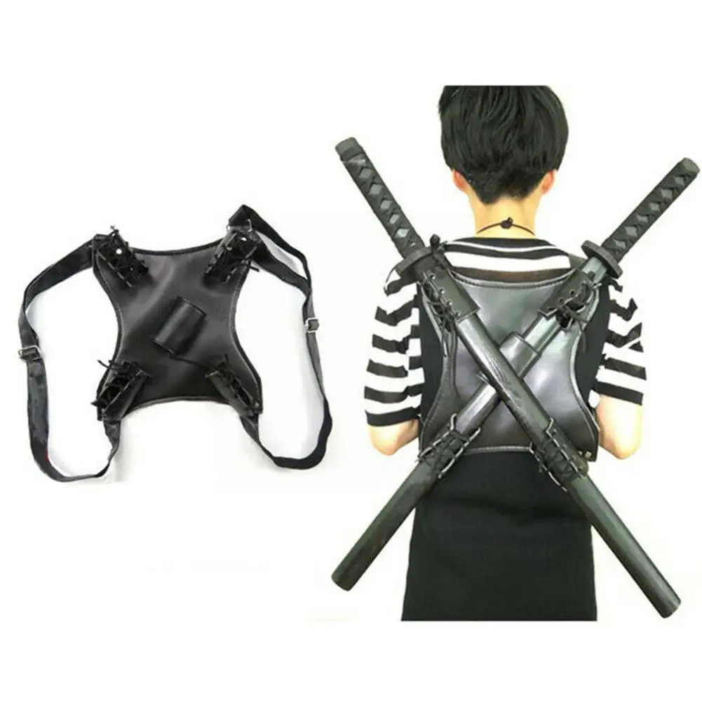 Adult-Vintage-Costume-Leather-Back-Scabbard-For-Sword-Role-Medieval ...