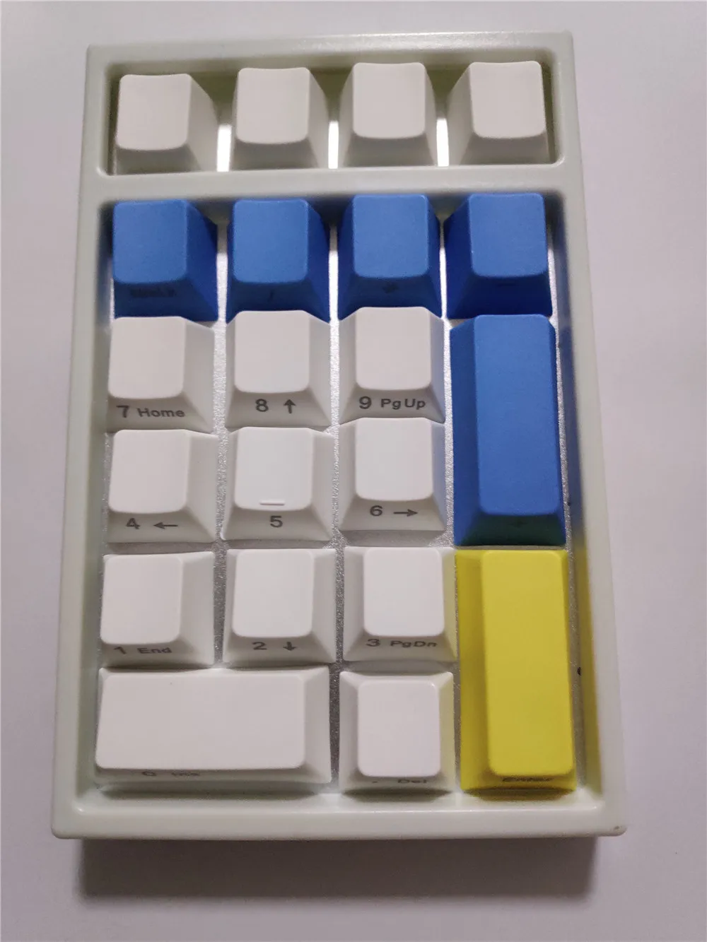 PBT keycap for NUMPAD mechanical keyboard cherry mx keycaps 21 key num ...