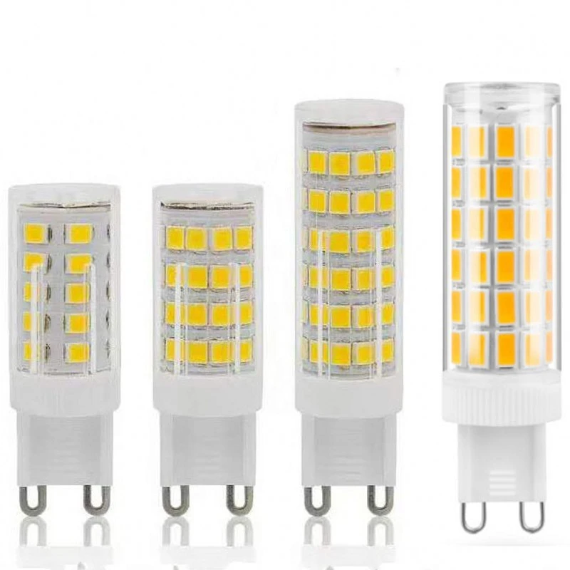 Brightest G9 LED Lamp AC220V 5W 7W 9W 12W Ceramic SMD2835 LED Bulb Warm ...
