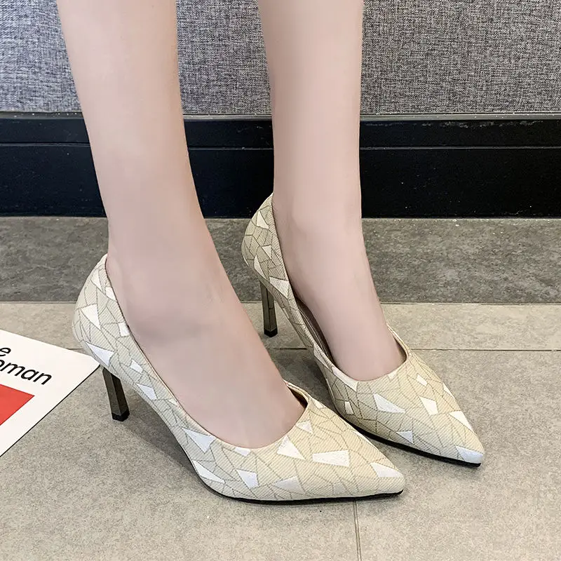 Korean High Heel Fashion Shoes | New Spring High Heel Shoes | 2021 ...