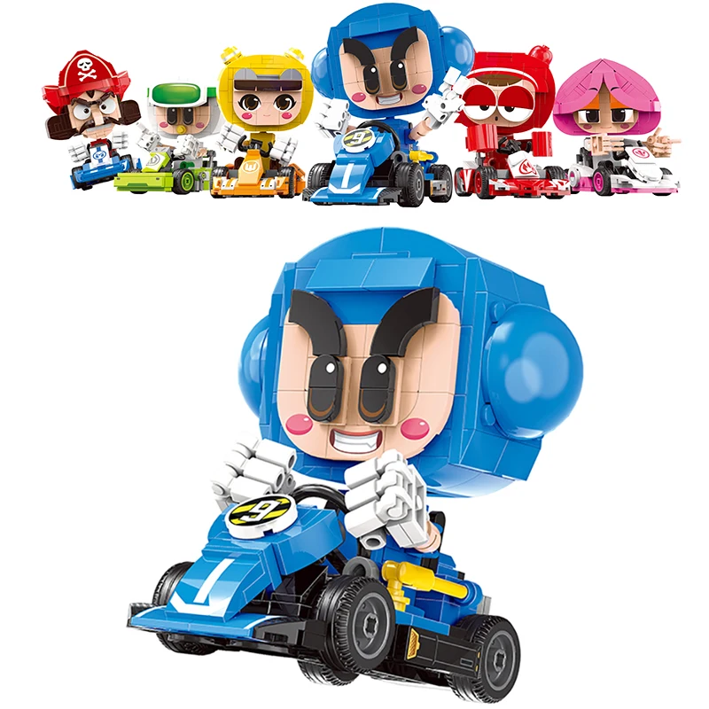 Kart-Racing-Series-Bricks-Toys-Character-Dolls-Preserved-Eggs-And ...