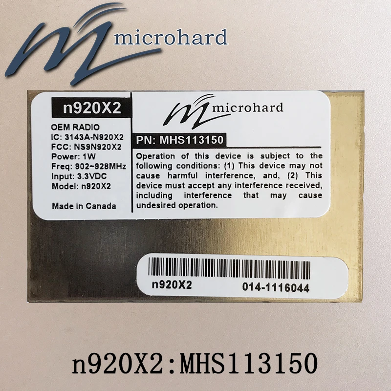 Microhard N920x2 Unmanned Aerial Vehicle Uav Digital Transmission 100km ...