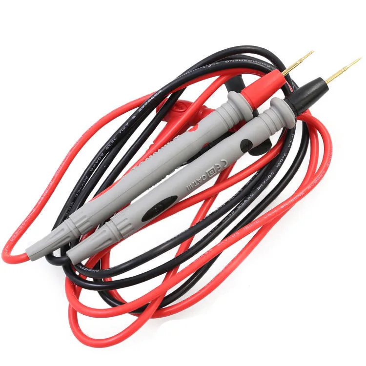 Insulated Pvc Lantern Tip Test Leads Kit 4mm Angled Plug And Spring ...