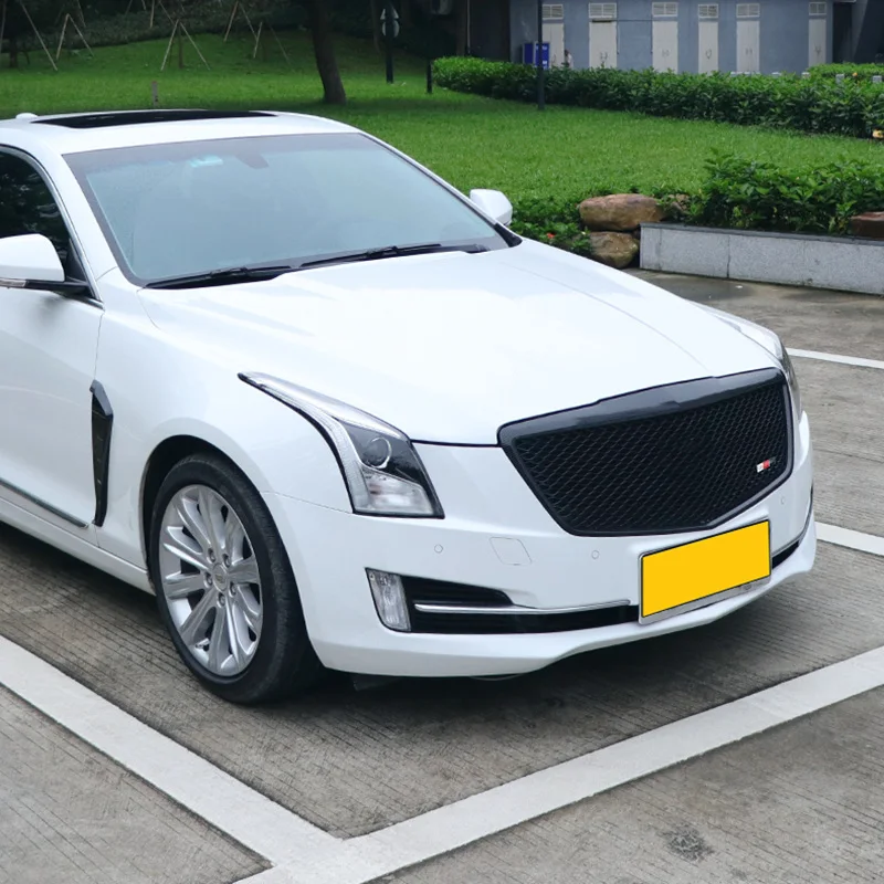 Black D3 Style Grill For Cadillac ATS ATS-L 2016-2018 Honey Mesh Front ...