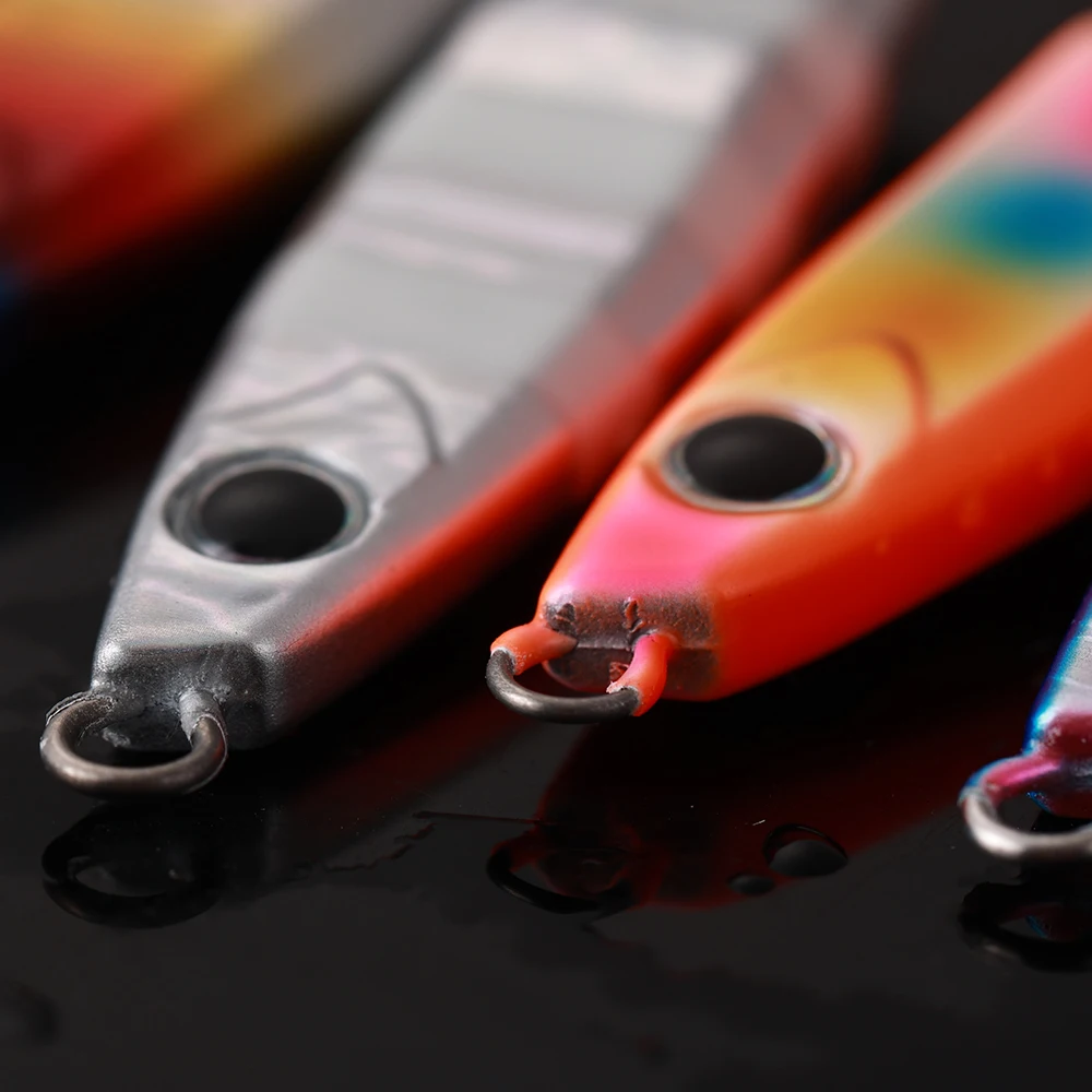 Versatile Speed Slider Slow Jigs - 40g, 60g, 80g, 100g - Easy Fishing Tackle