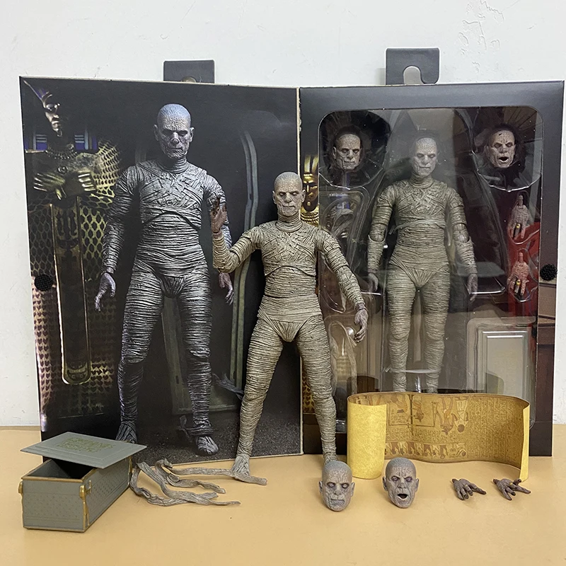 NECA Mummy Figure Deluxe Universal Monster 7 inch Action Figure Toys ...