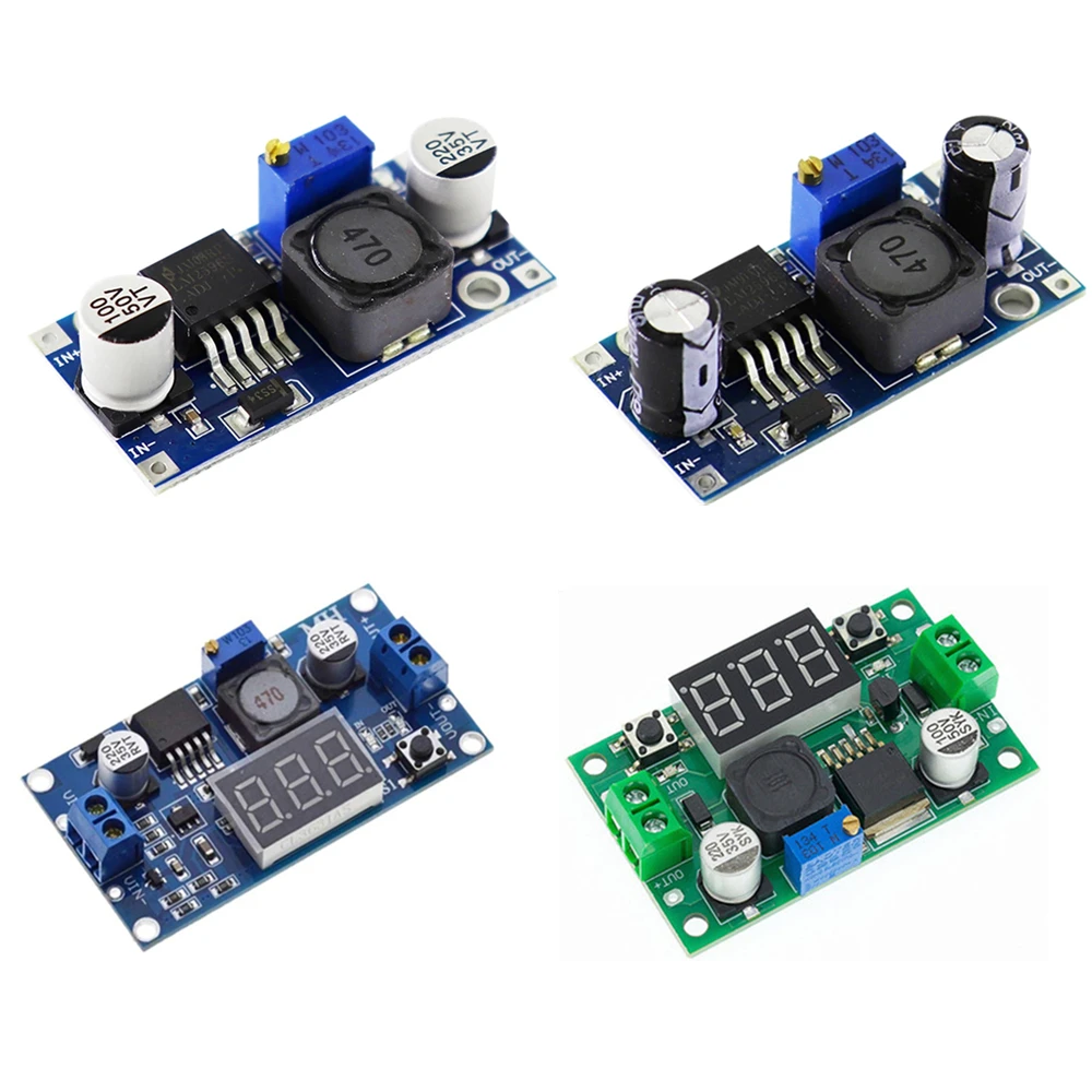 LM2596 DC/DC Buck Step Down Module 4,0 ~ 40V a 1,25 37V regulador de ...