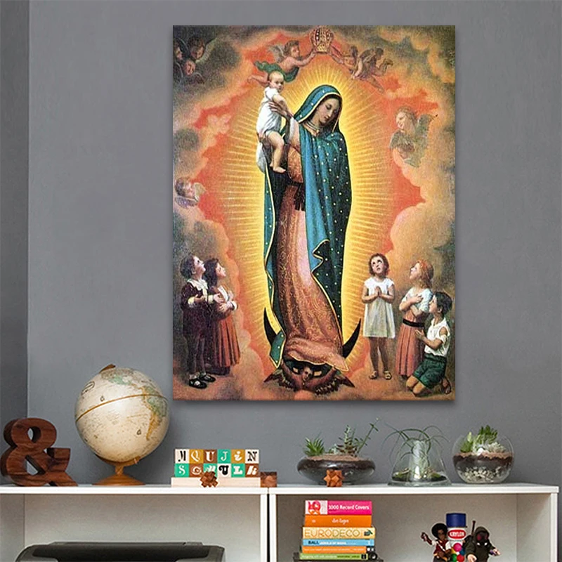 Mexican Virgin Mary Art