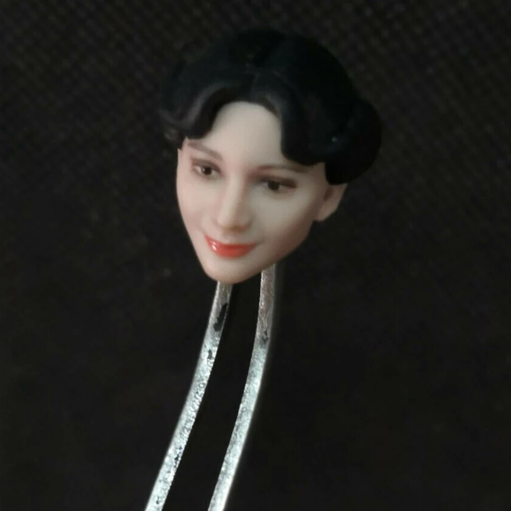 1/12 female figure 정혜원 head sculpture model for 6 inch action figure ...