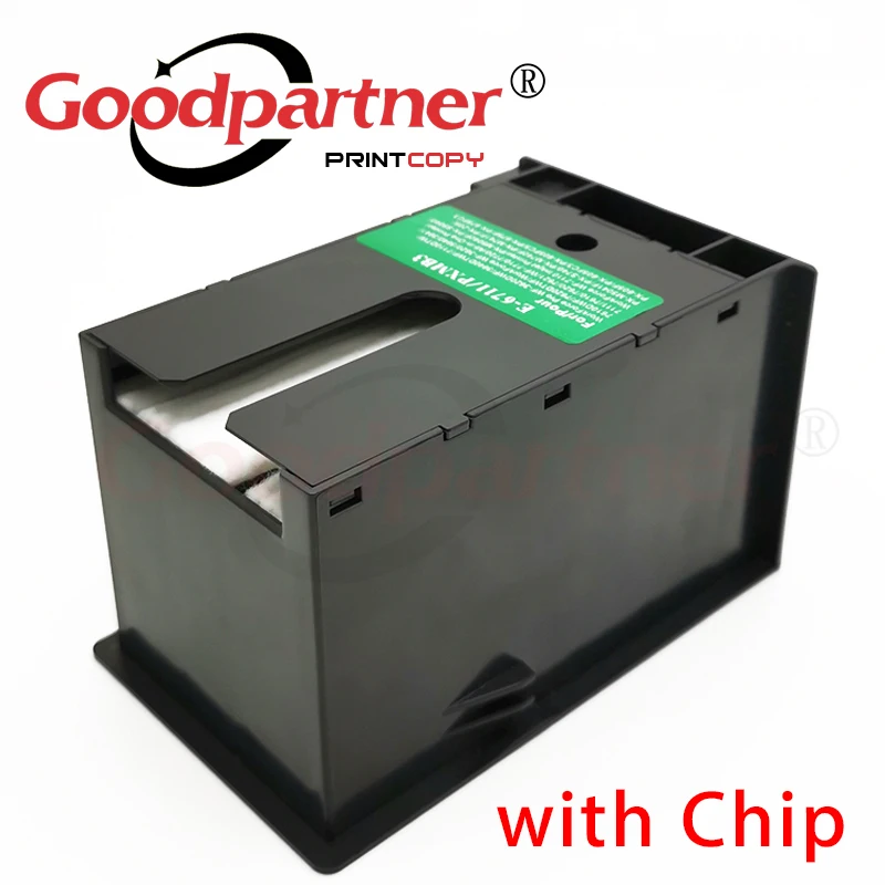 1x T6711 Ink Maintenance Box For Epson Wf 7110 7210 7510 7610 7615 7620 ...