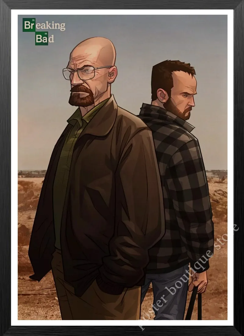 Jesse Pinkman And Walter White Fan Art