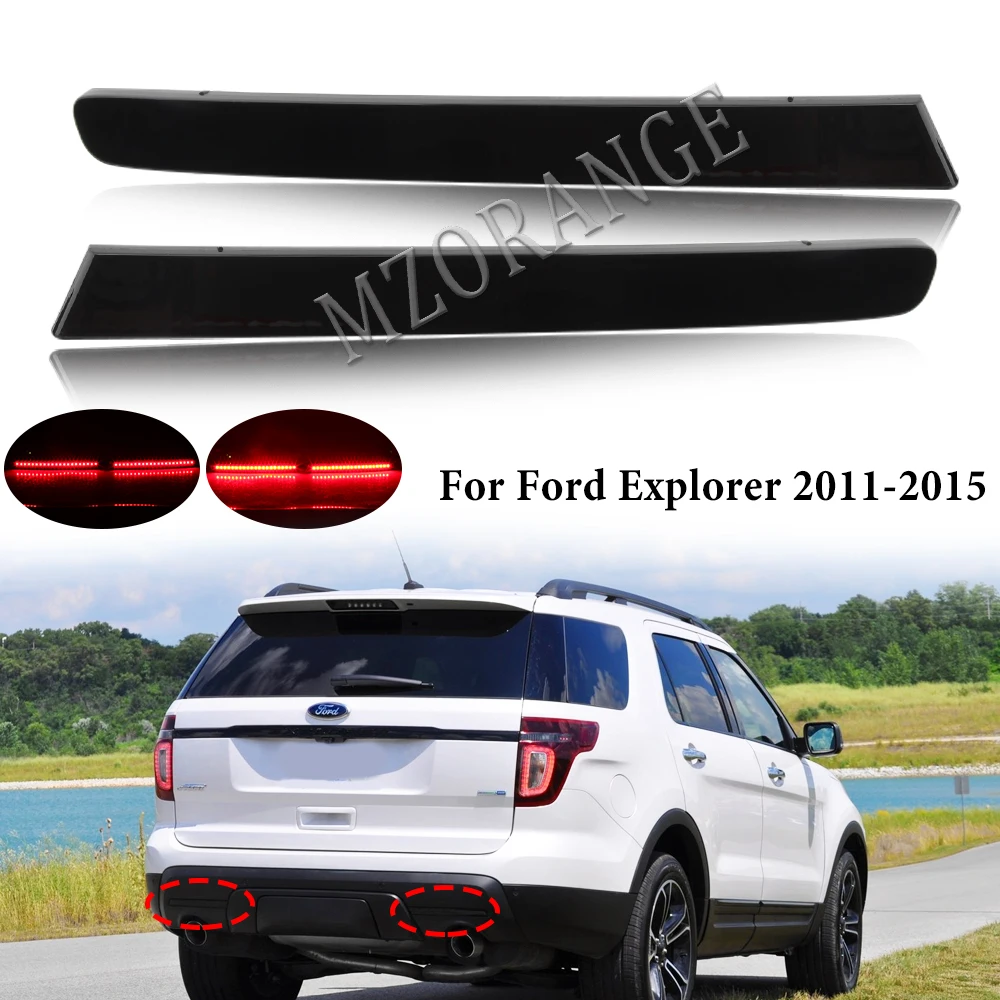 Rear Bumper Reflector For 2016-2019 Ford Explorer Light Certified ...