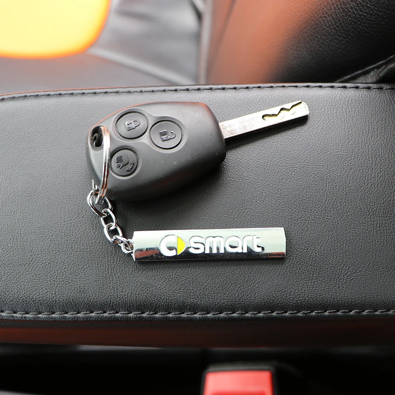 Car-Emblem-Badge-Key-Chain-Ring-For-Smart-Fortwo-Forfour-451-453-450 ...