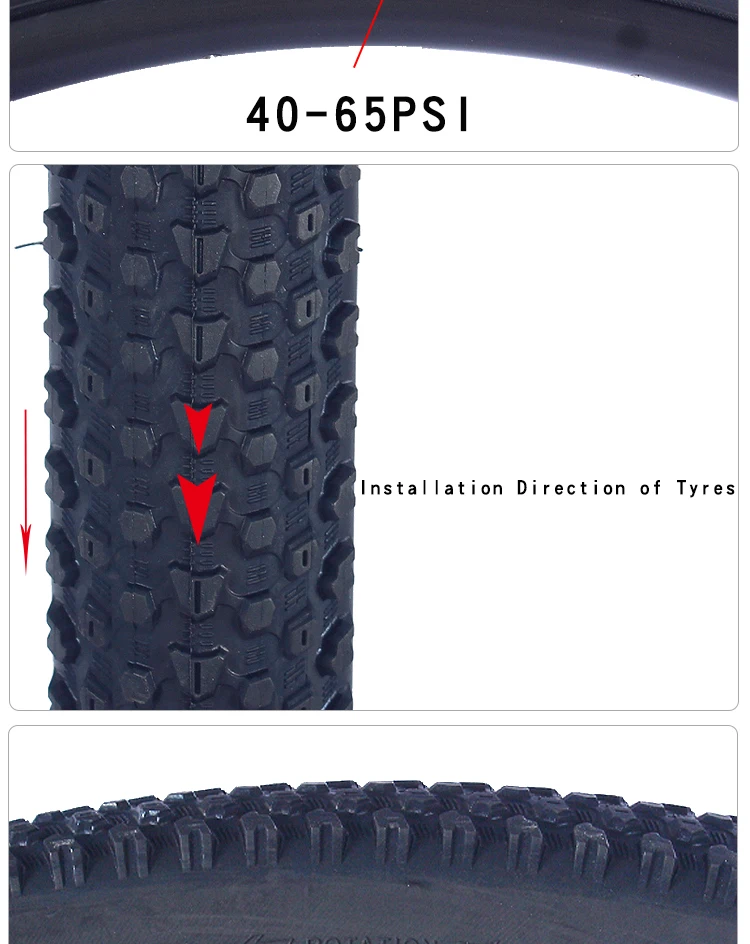 CST Jack Rabbit Bicycle tires 26*2.1 Bicycle parts cross-country tire ...