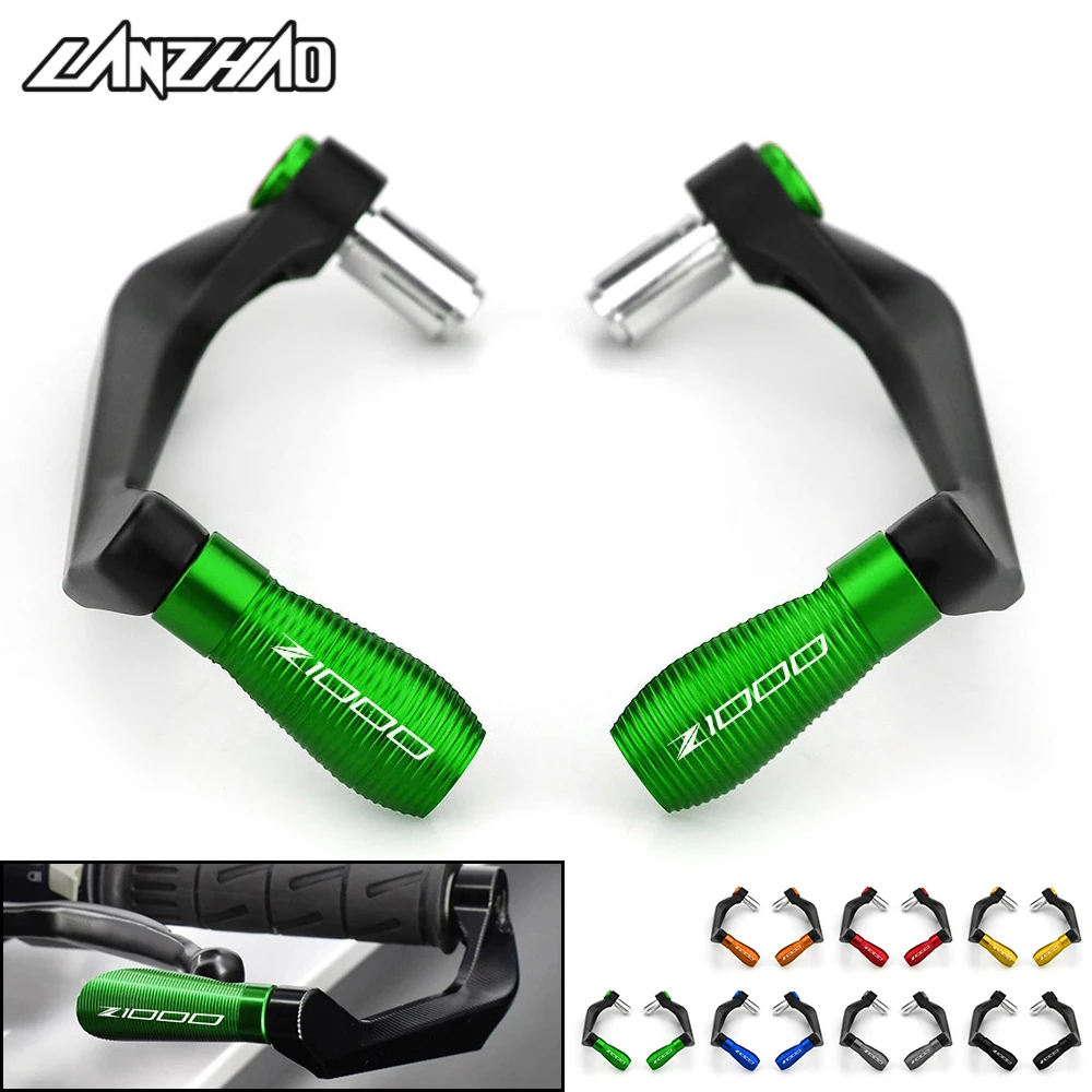 Z1000-Motorcycle-Lever-Guard-Crash-Falling-Protectors-Aluminum-Accesory ...