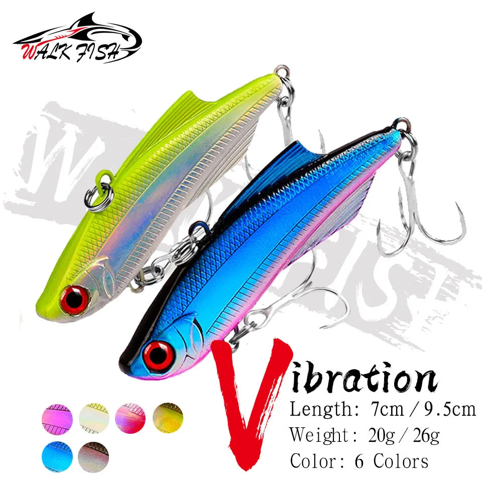 WALK-FISH-VIB-Baits-Sinking-Fishing-lures-7cm-20g-9-5cm-26g-Hard ...