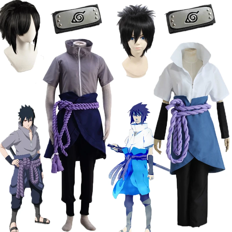 Anime-Cartoons-Sasuke-Uchiha-4nd-Cosplay-Costume-suits-Sasuke-Uchiha ...