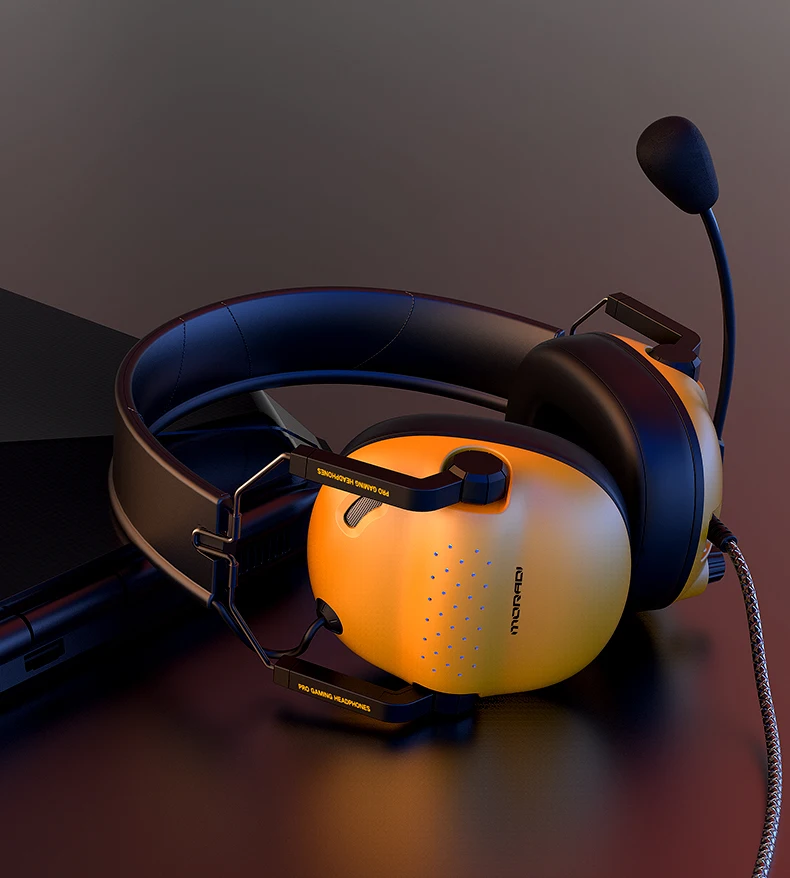 Original Moradi G500 Tactical Commander Game Headphone Usb 7.1 Channel ...