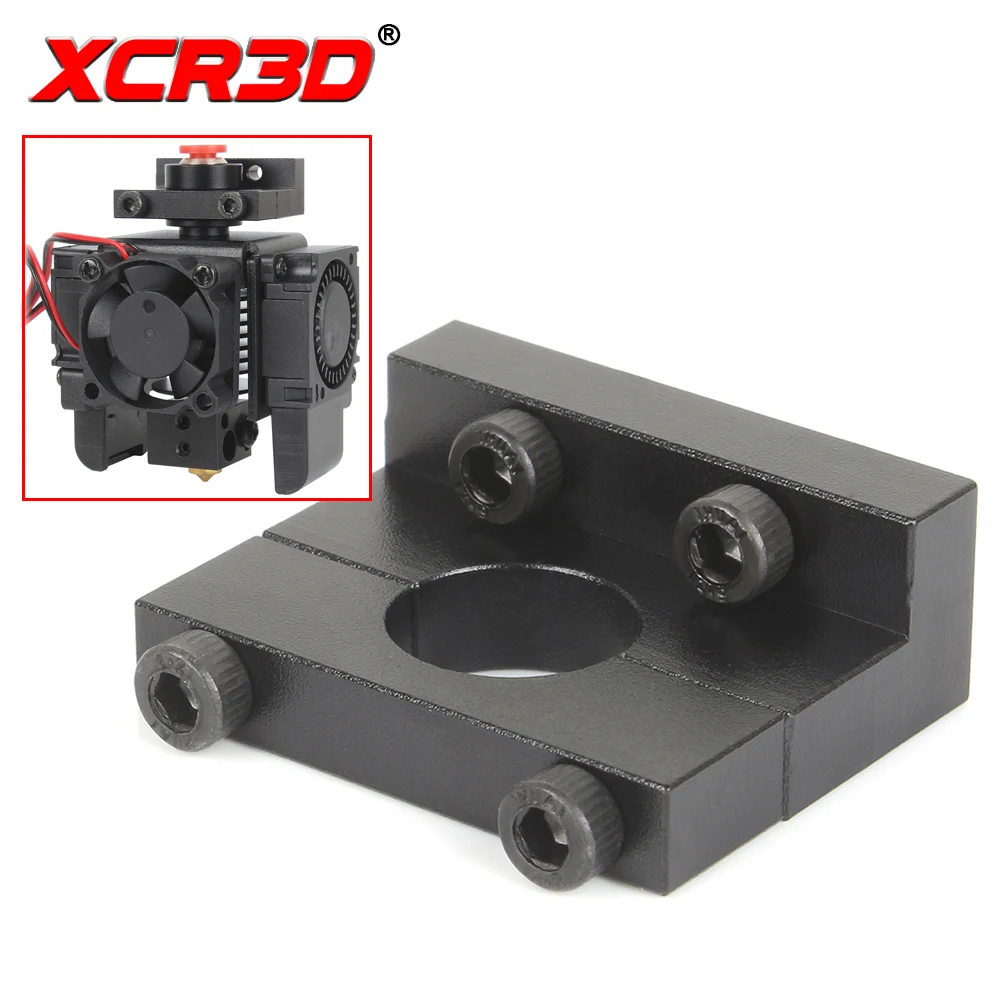 XCR V6 Hotend Fixed Block E3D V6 Volcano Bracket for 3D Printer ...