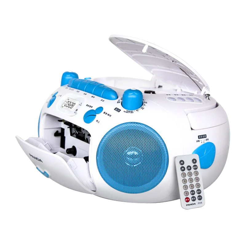 Portable CD Boombox Cassette Player Tape to MP3 Converter Recorder ...