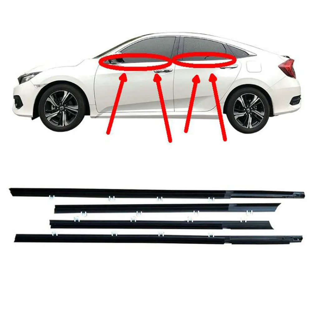 4Pcs-For-Honda-Civic-8th-9th-10th-2006-20112012-2015-2016-2019-Car ...