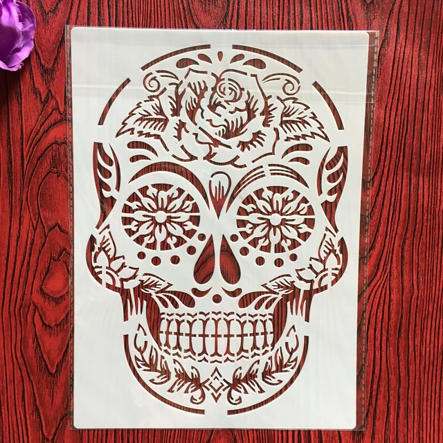 Printable Skull Stencils