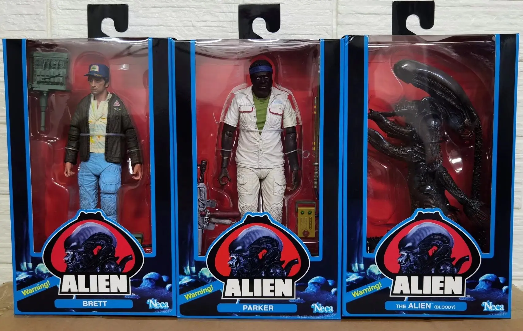 3pcs/set 18cm NECA Predator Alien 40th Anniversary Wave4 LAMBERT The ...