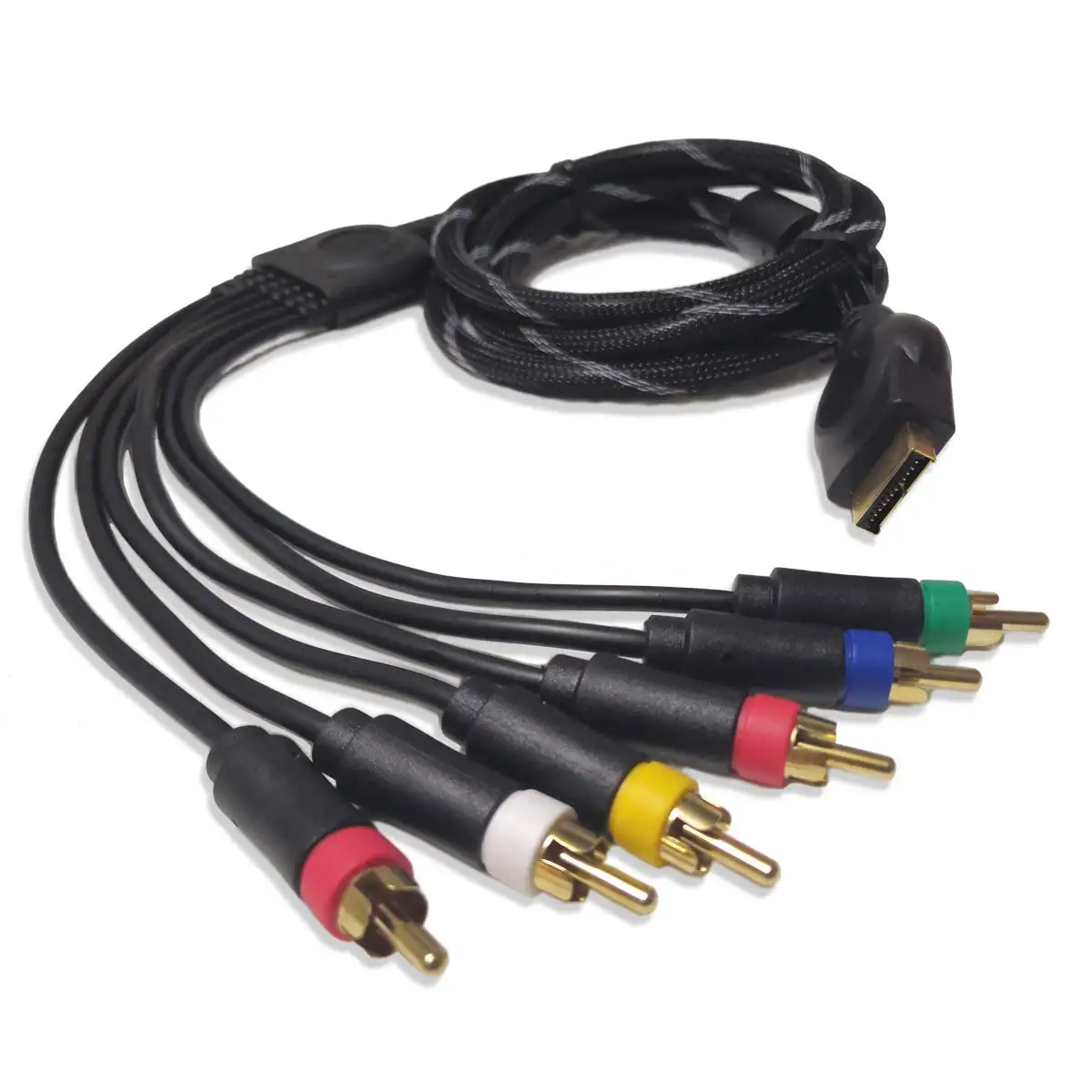 Component AV Cable for PS2 / PS3 / PS3 Slim, HD Multi Out Composite RCA ...