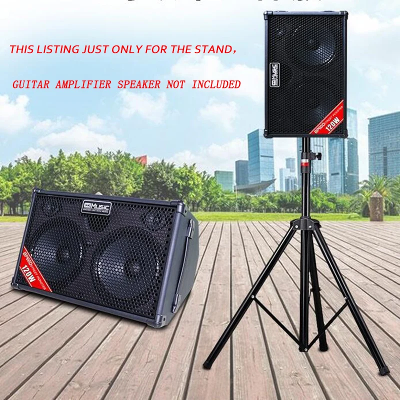 Electric Acoustic Guitar Amplifier Instrument Speaker Roadshow Tripod ...