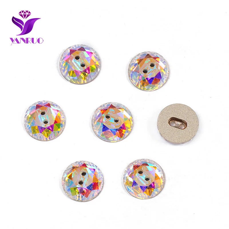 Button Crystal Ab | Buttons Clothing | Jeans Buttons | Yanruo - 3014 ...