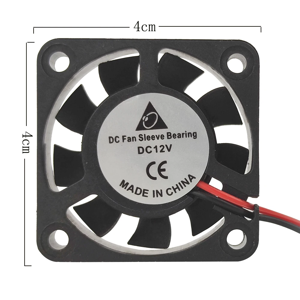 5 pieces of 4x4 fan 12V LED par light cooling fan 4x4 cm|led par|par ...
