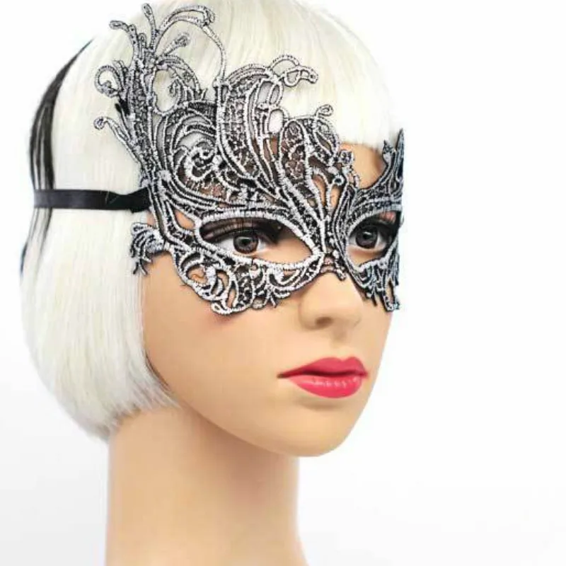 Lace Party Mask Women Masquerade Party Marks Eyemask Ladies Party ...
