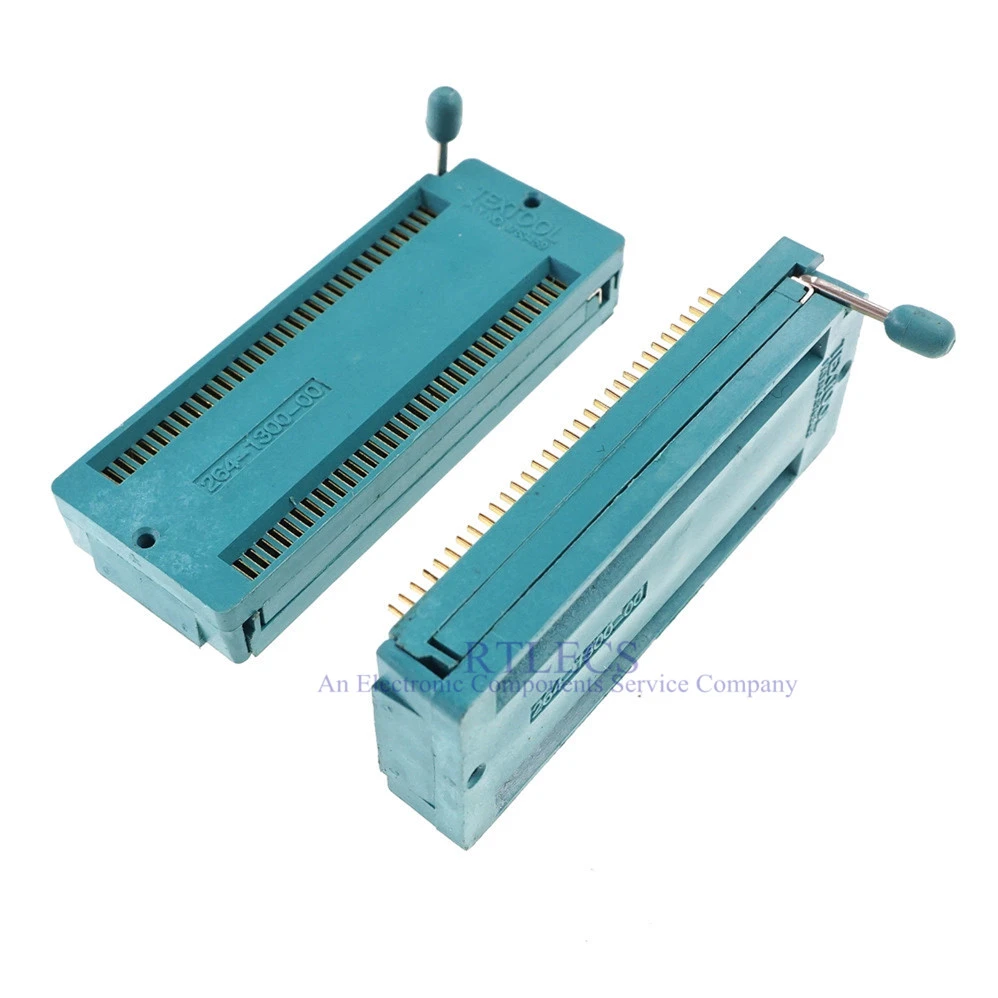 Test Tool Ic Dip Zif Zip Socket 64 Pin Pitch 1.78 Mm 1.778 Press-fit ...