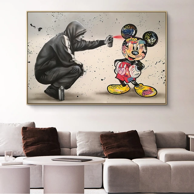 Banksy Mickey