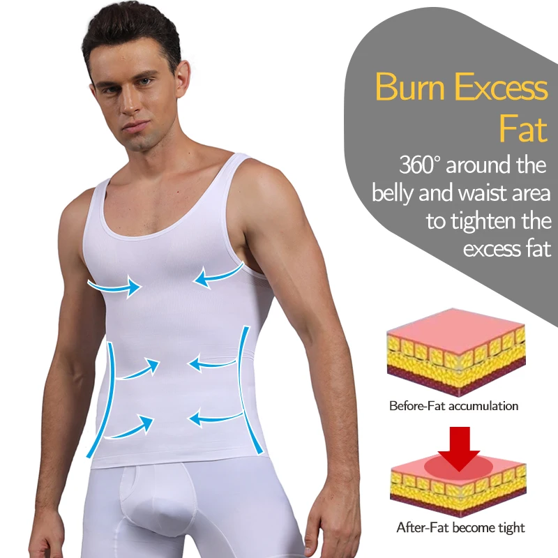 ShaperSlim™ – Men’s Snatched Singlet - Shiremstore.com