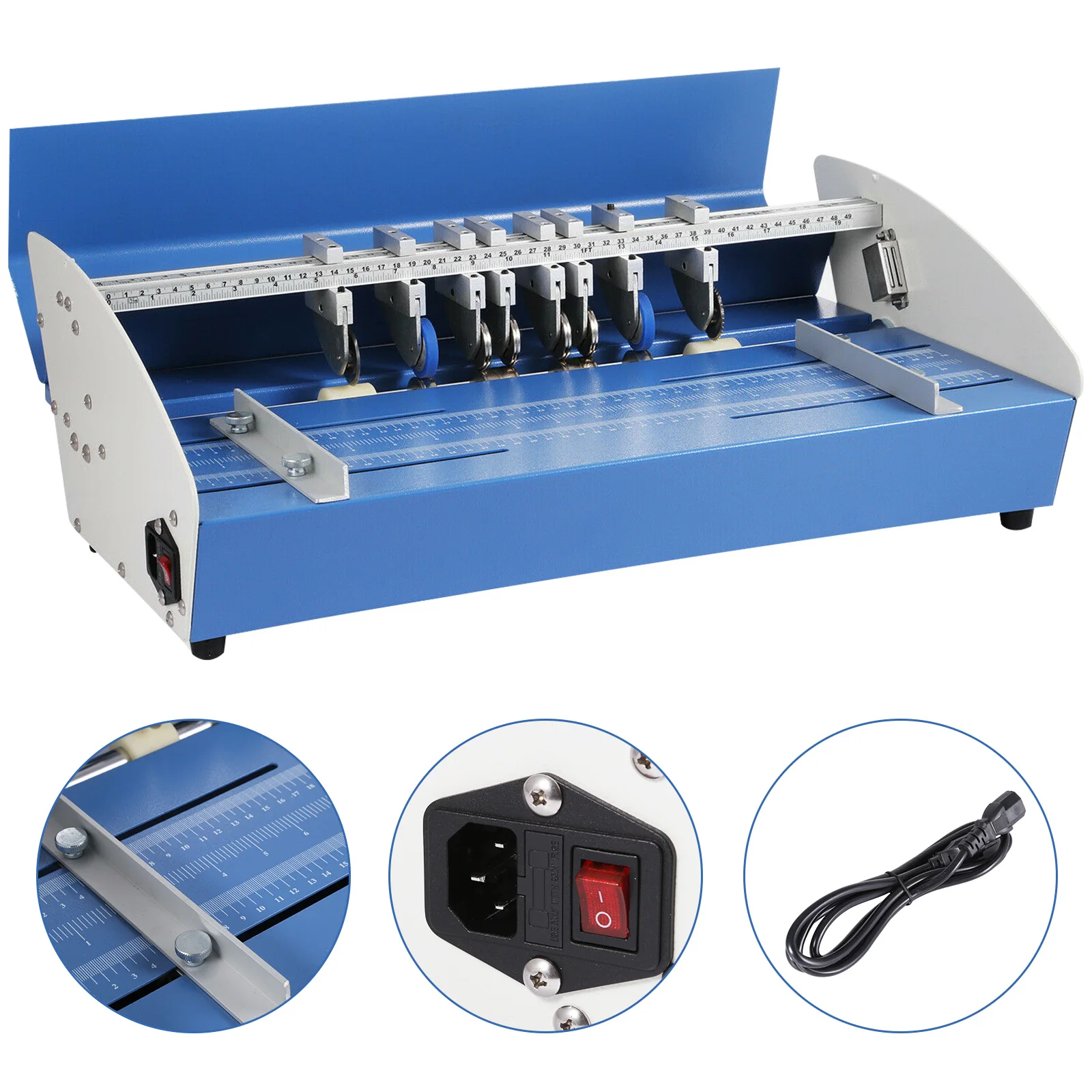 Vevor 20.5" Electric 5in1 Creasing Machine Multi-function Paper Cutter ...