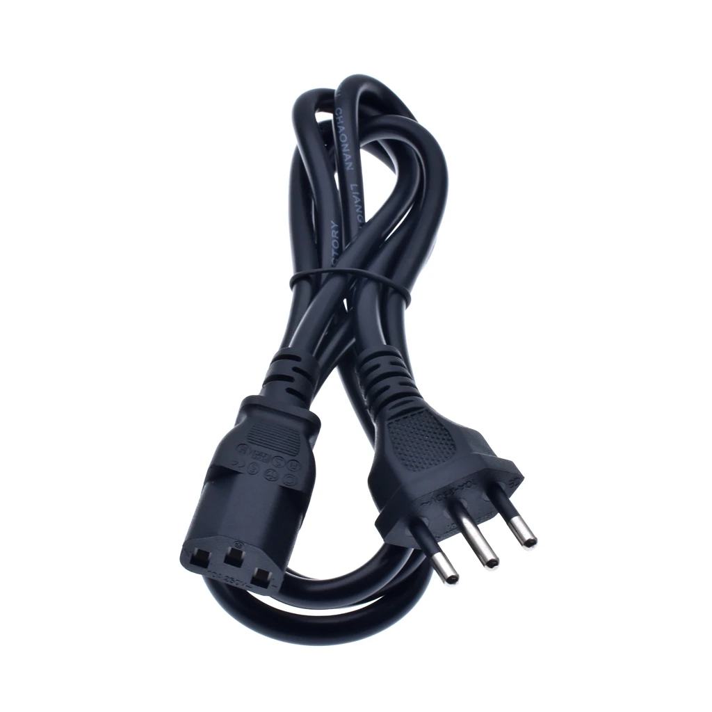 Italy Cei23-16 Standard Ce 3 Pin Plug To Iec C13 10a 250v Ac Cable ...