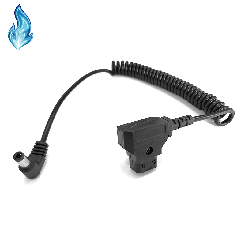 D-tap Ptap Dtap Coile Power Cable With Reinforcement To 5.5x2.1mm 5521 ...