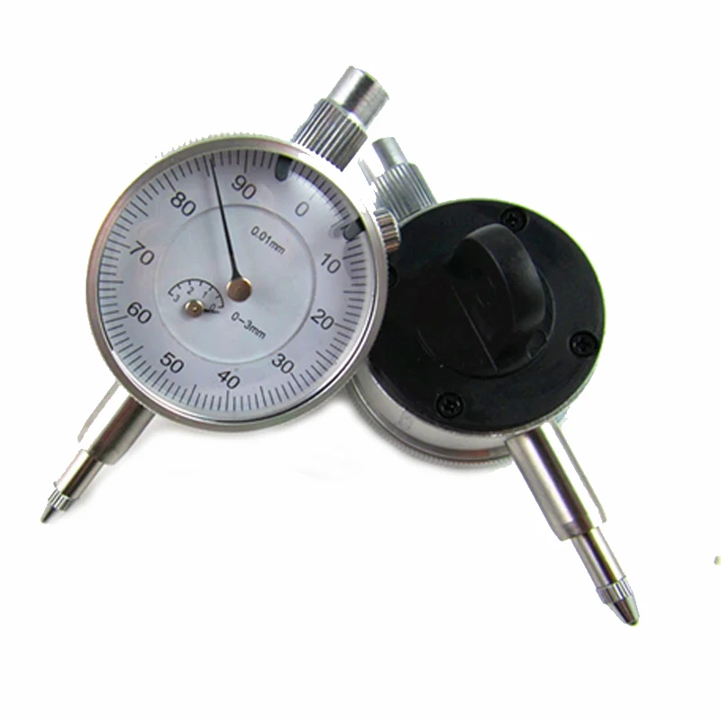 Best selling high quality 0-3mm 0.01mm small dial indicator 3mm small ...