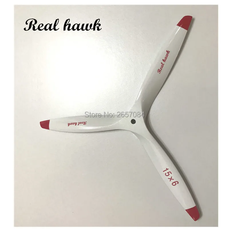 3 Blade 13x6/13x7/13x8/13x10 CCW or CW White Wooden Propeller For Scale ...