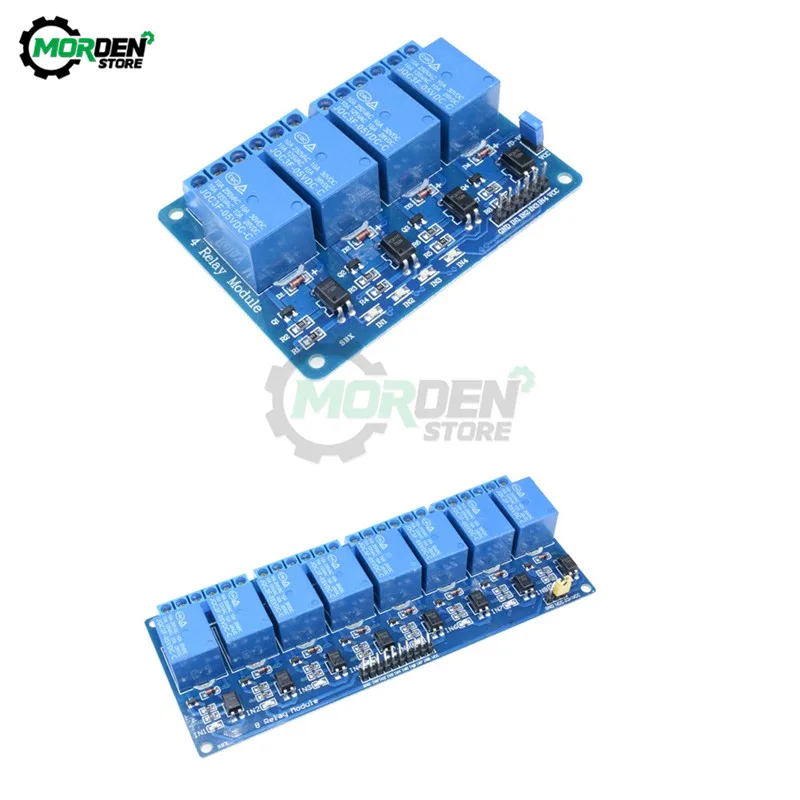 Relay Module - 5v/12v 4 Channel 8 Relay Module Optocoupler Output Arduino Shipping - Aliexpress