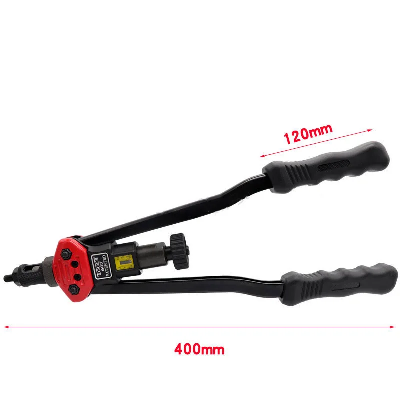 16 Manual Riveter Gun Hand Rivet Tool Kit Rivet Nut Setting Tool Nut ...