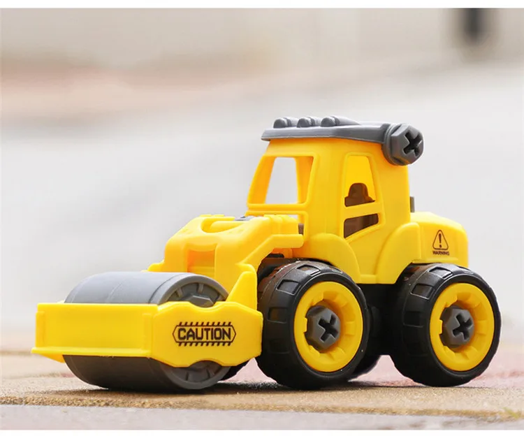 Bulldozer - Mini camion d'ingénierie à démontage en plastique, pelle ...