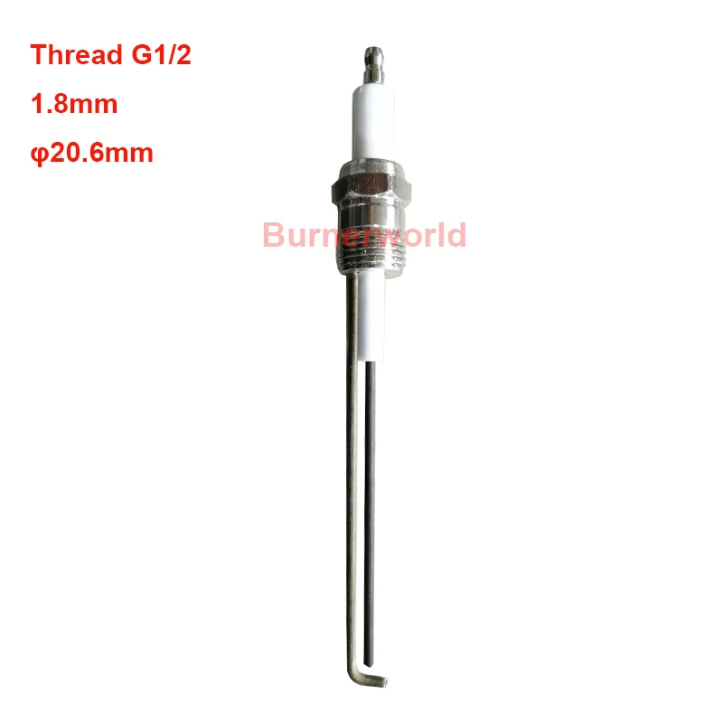 Double-pole-ignite-rod-Burner-electrodes-special-thread-electrode ...