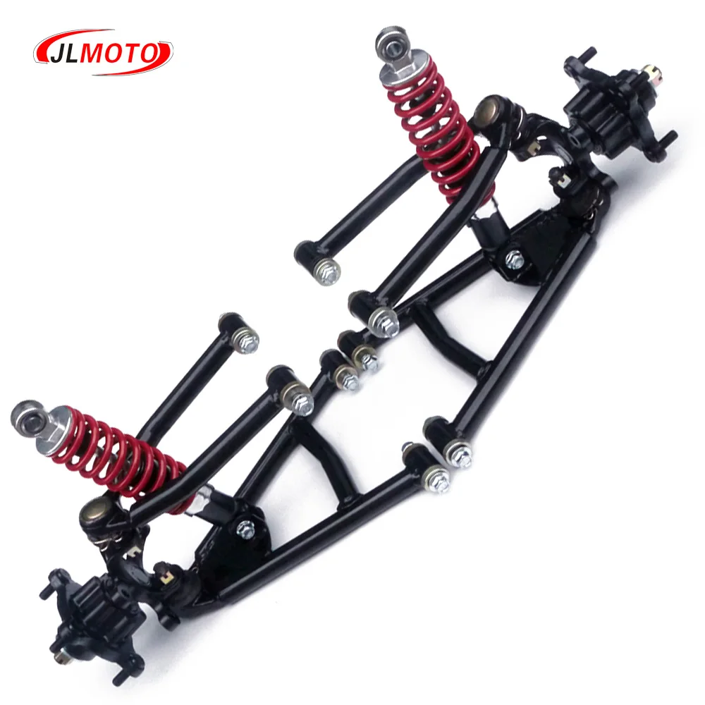 1set 310mm Front Suspension Swing A Arm Steering Strut Knuckle Spindles ...