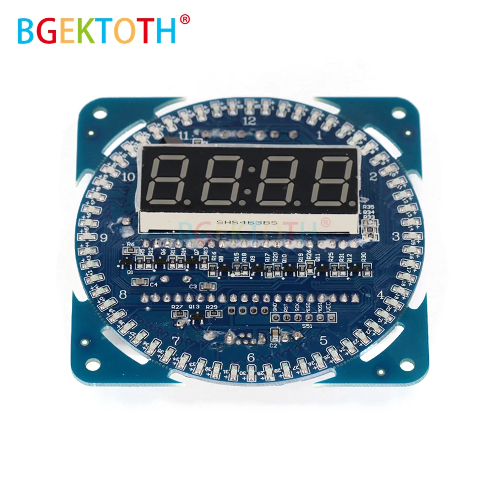 Rotating-DS1302-Digital-LED-Display-Module-Alarm-Electronic-Digital ...